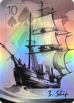 Obsidian Reflections Lenormand Foil Card Edition – The Jester's Deck